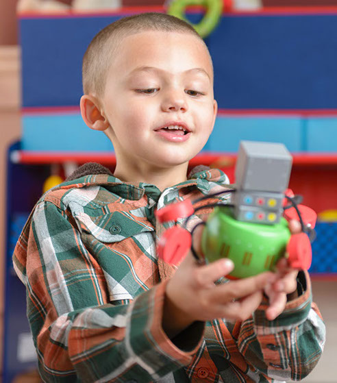 Learning With Pre-Bot Toy and Book